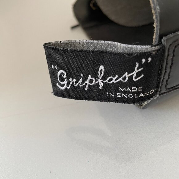 Gripfast | Shoes | Vintage Circa Y2k Gripfast England Black Leather 2 ...